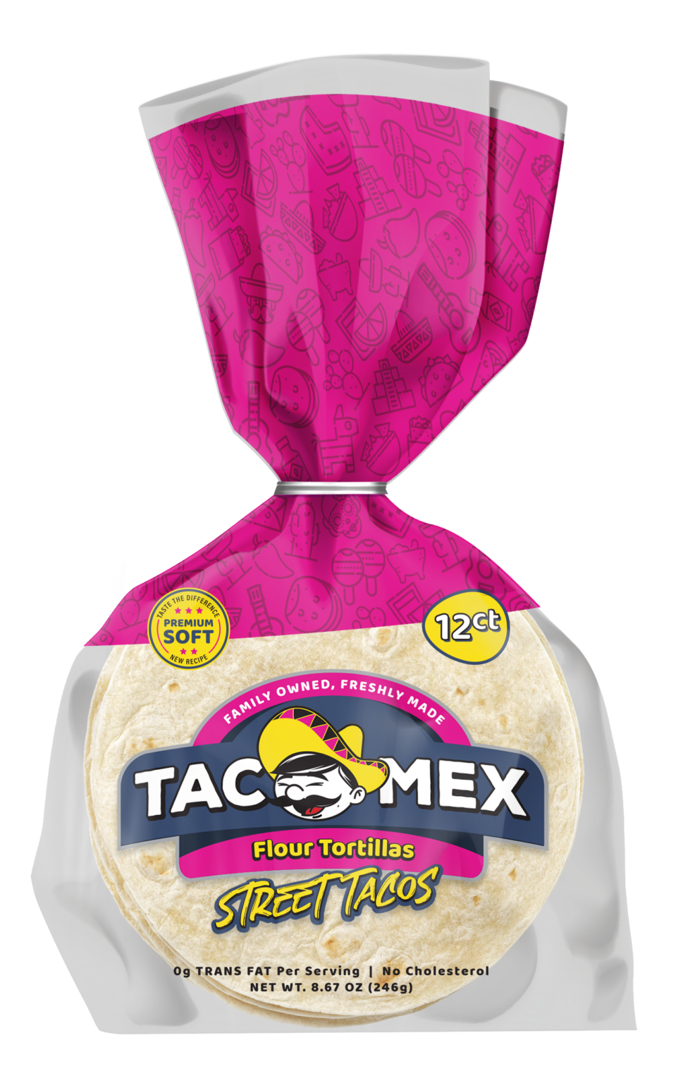 Street Taco Flour Tortillas - Tacomex